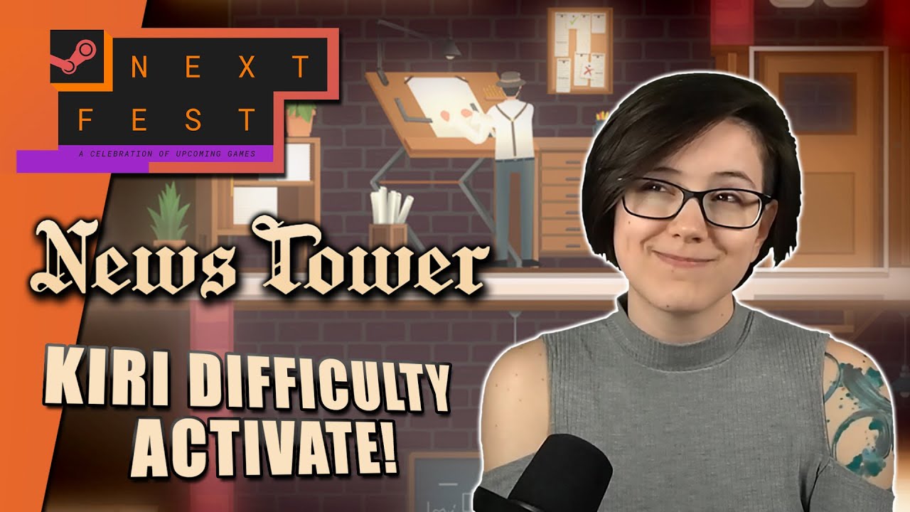 News Tower Demo - Steam Next Fest Oct 2021 - YouTube