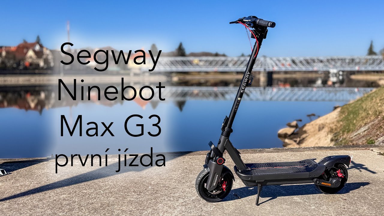 Segway Ninebot Max G3 - městský tank, co zvládne vše 🤩💪. První jízda ...