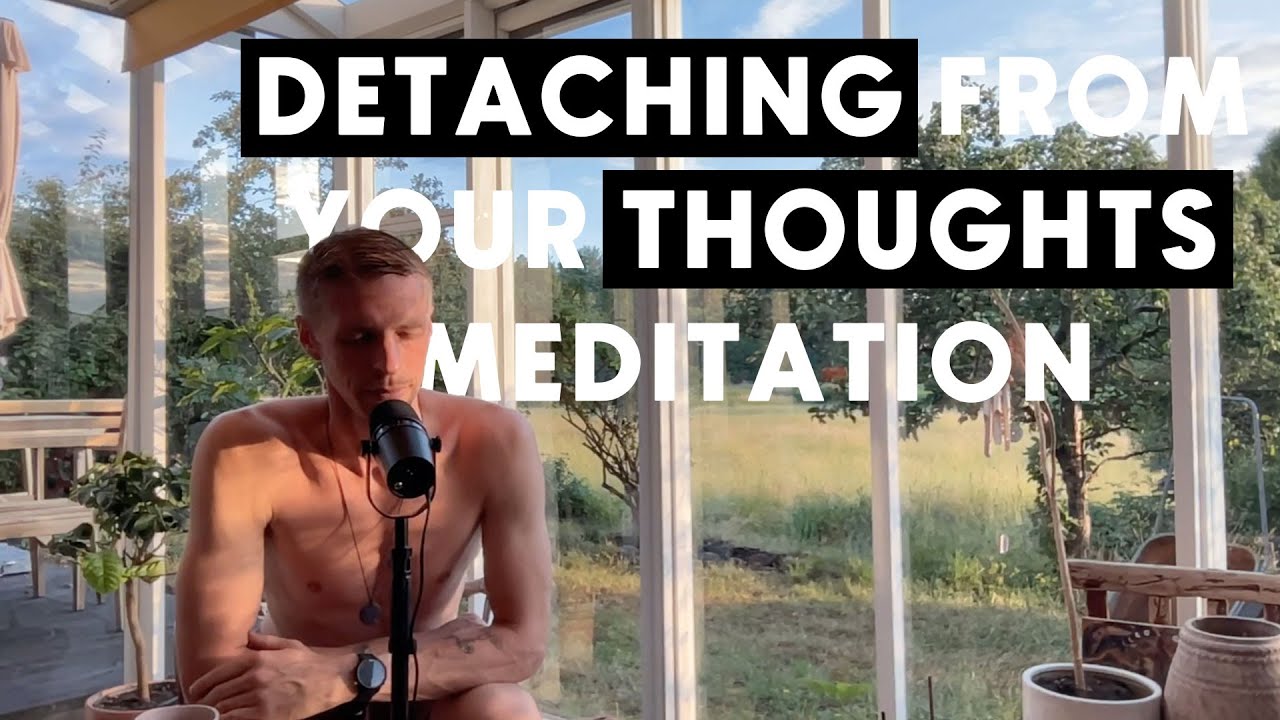 Detaching From Your Thoughts | Short Guided Meditation for Inner Peace ...