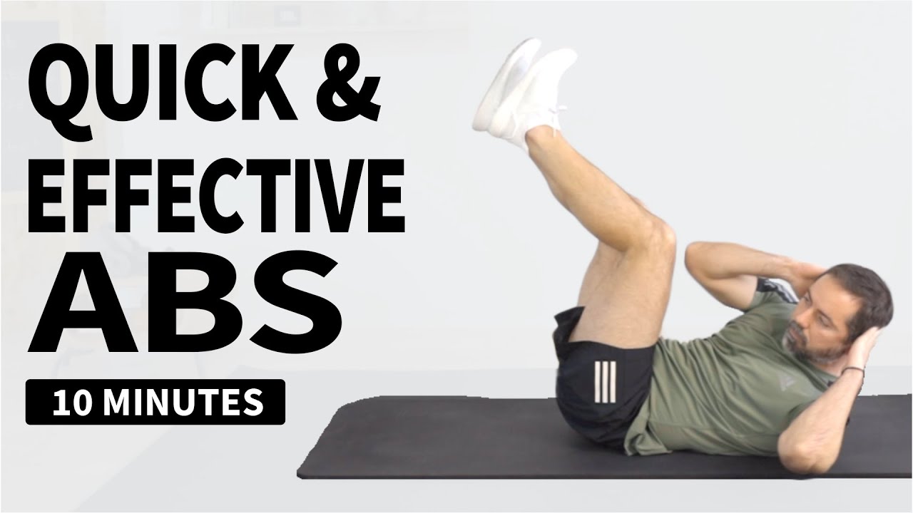 Quick & Effective ABS Workout | 4 Weeks Zero Equipment - YouTube