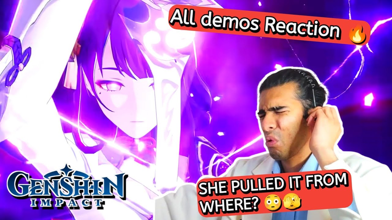 RAIDEN SHOGAN LEFT ME SPEECHLESS 🫣😏| Genshin Demos Reaction Part 1 - YouTube