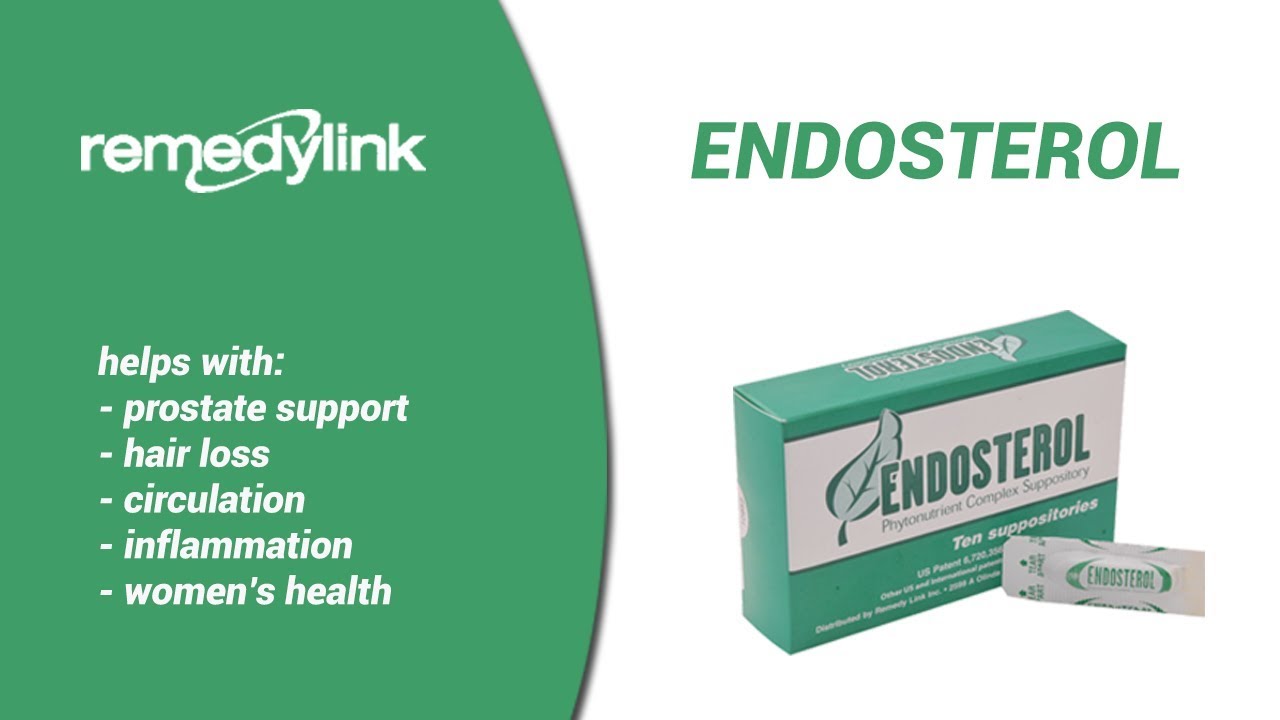 Life Enthusiast: Remedy Link products - Endosterol - YouTube