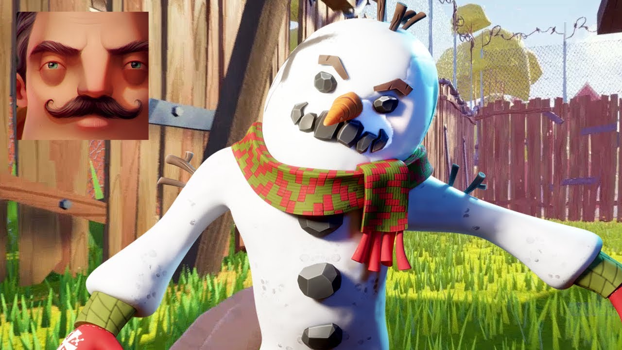 Hello Neighbor - My New Neighbor EVIL Snowman Act 2 Gameplay ...