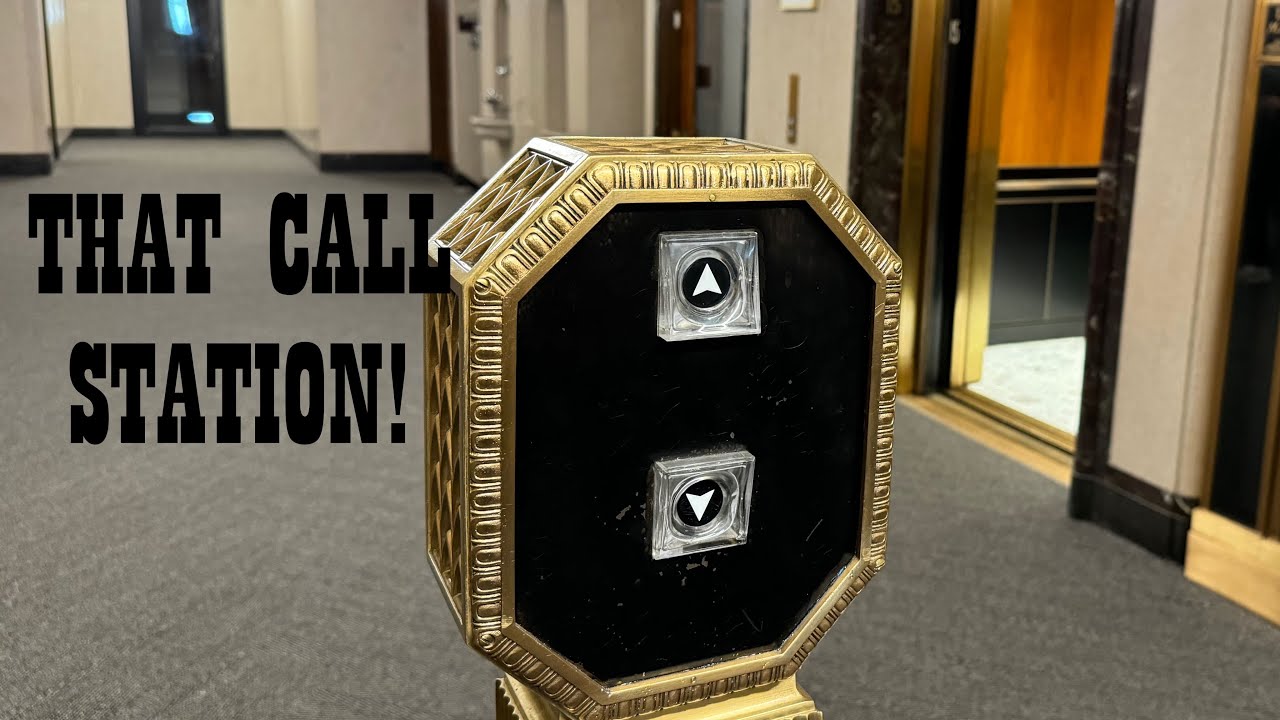 Detroit MI: Otis modded by ThyssenKrupp Elevators at The Fisher ...