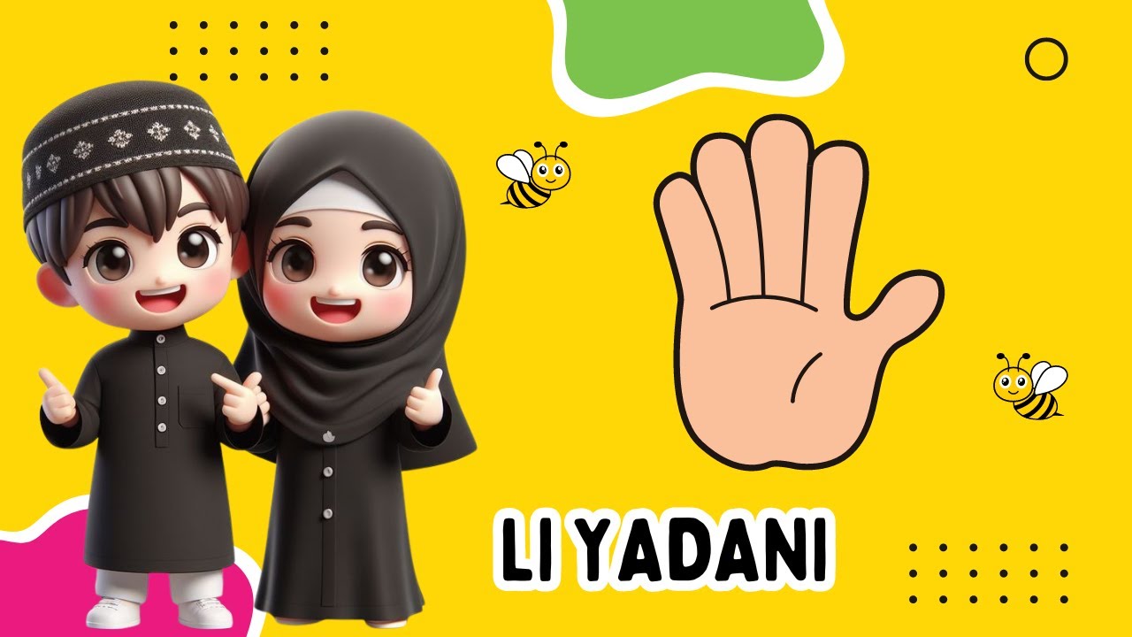 Lagu Anak Islam - Li Yadani Yumna Wa Yusro - Arabic Kids Song - Nursery ...