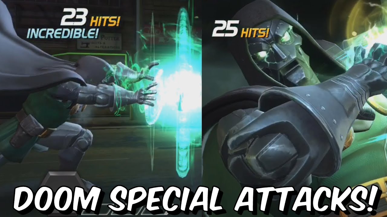 Dr. Doom Special Attacks & Animations Early Look! - Marvel Contest of ...