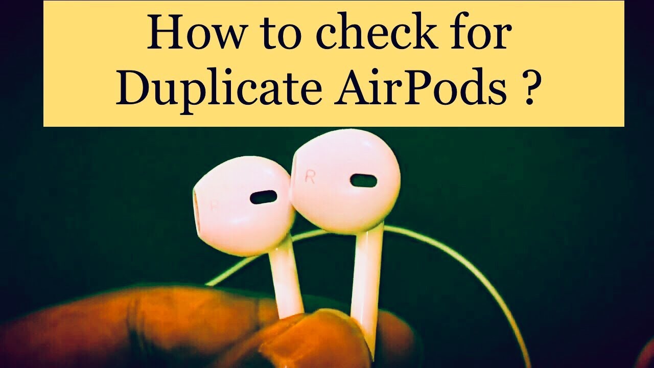 Apple iphone earpods Original vs Duplicate Earphones- BY UBR - YouTube