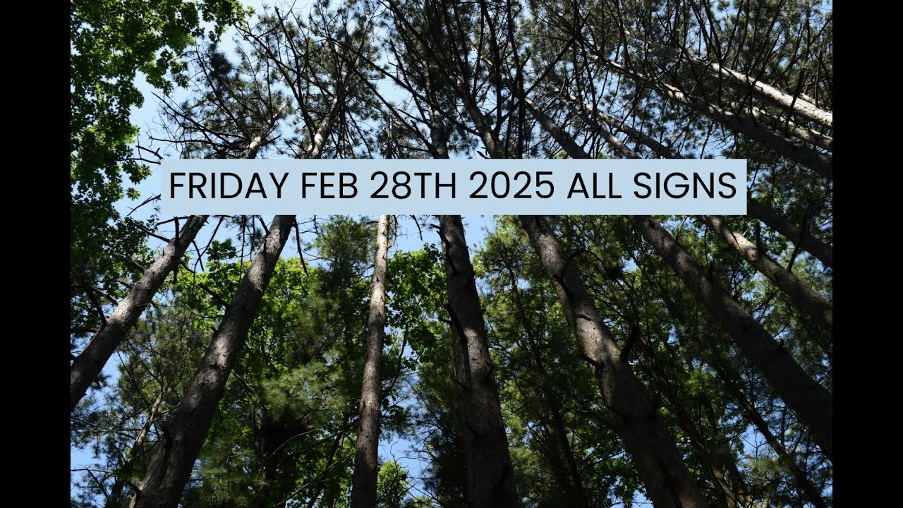 FRIDAY FEBRUARY 28TH 2025 | ALL SIGNS | DAILY TAROT READINGS - YouTube