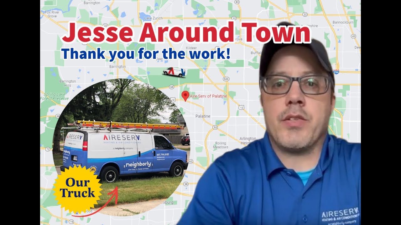 Jesse Around Town - Thanks for the work! - YouTube