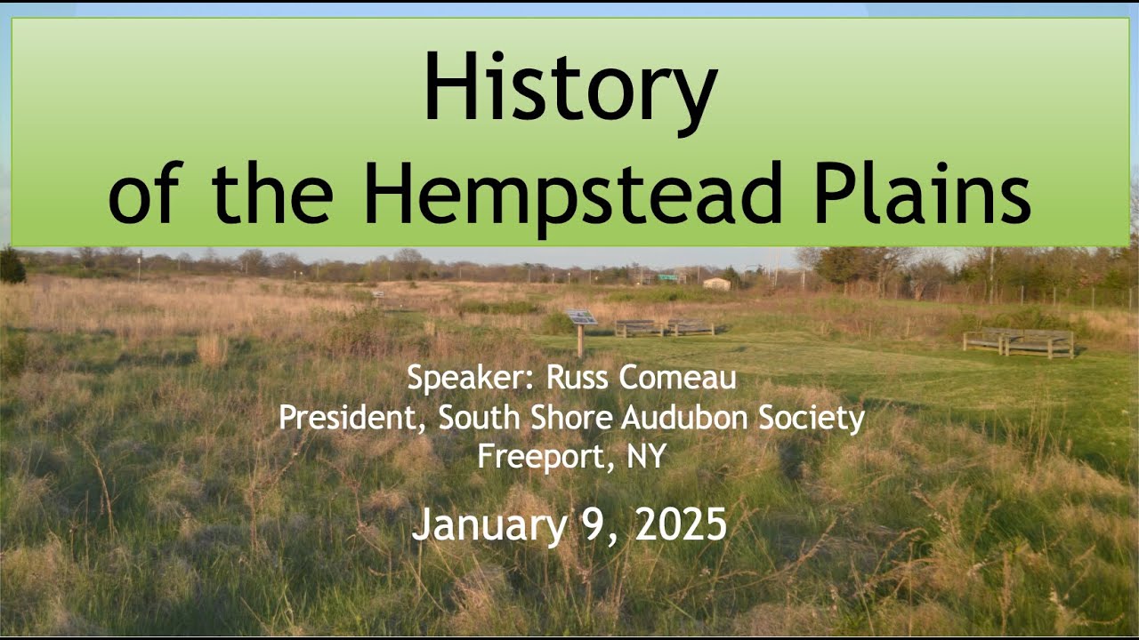 History of the Hempstead Plains - YouTube