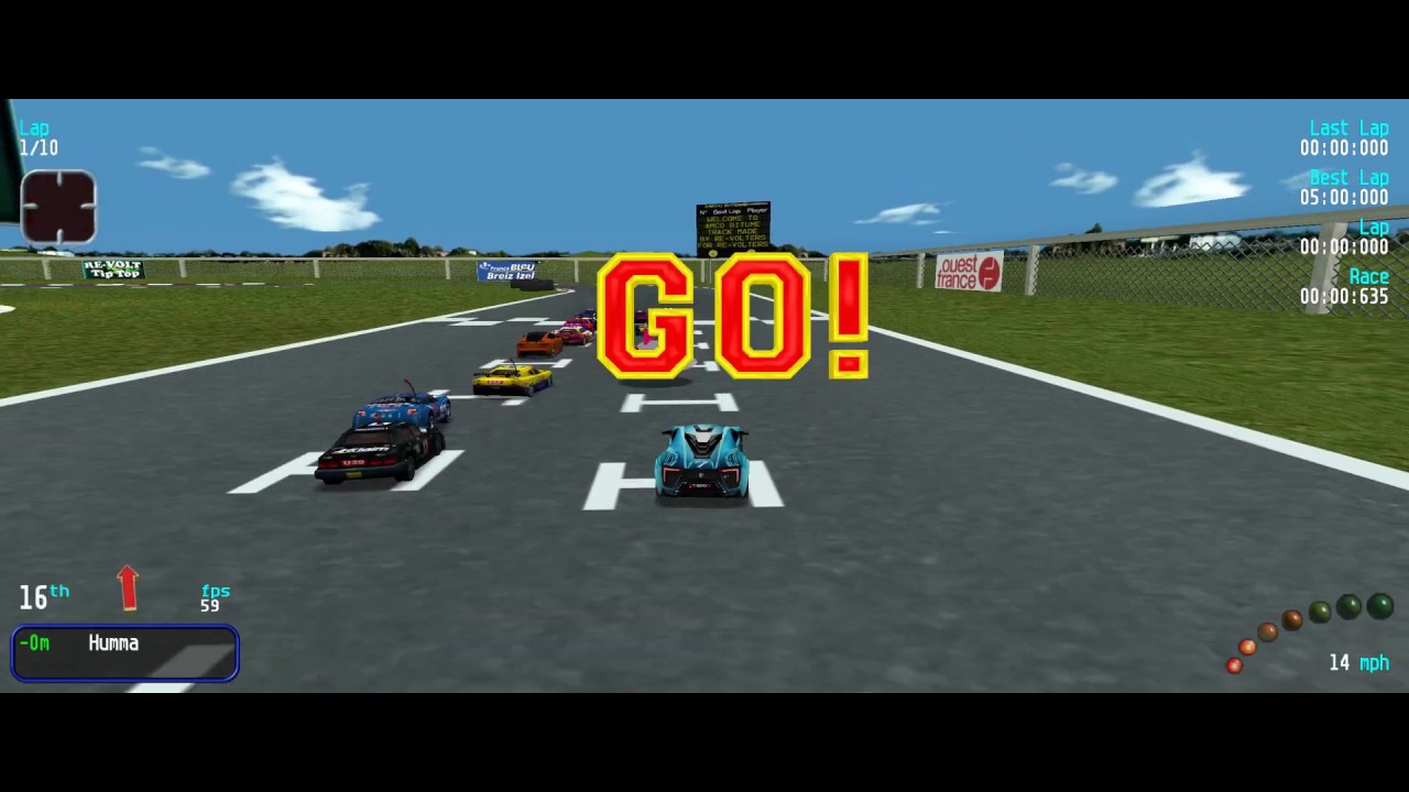 Re volt (race #1) - YouTube