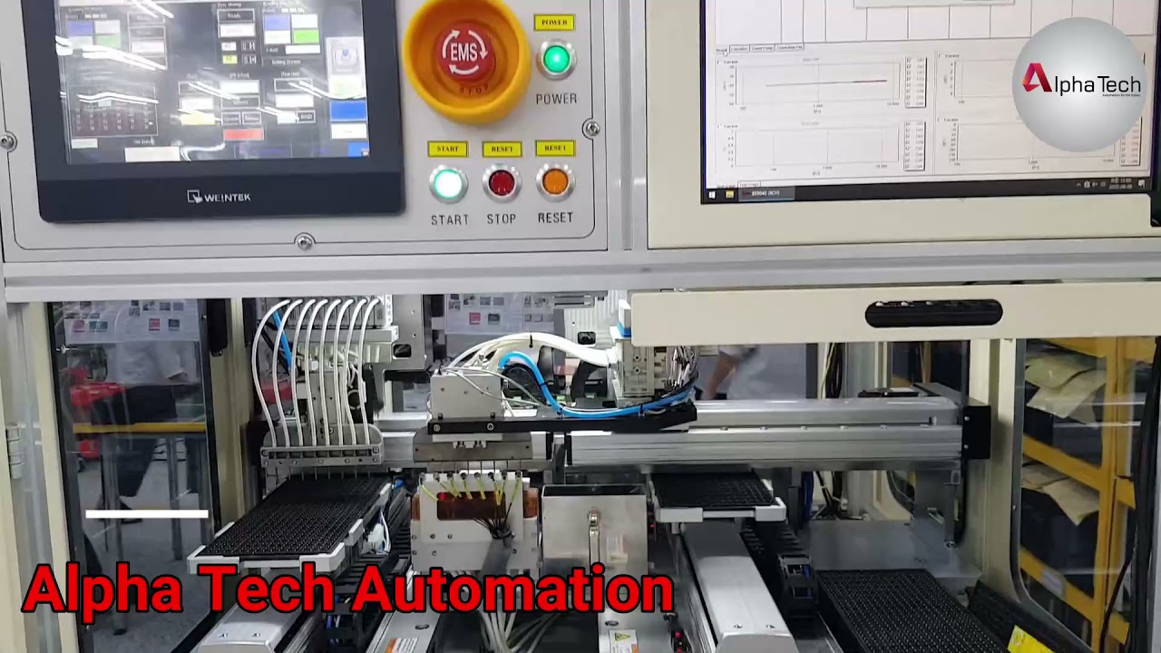 [AlphaTech]Auto_MIC2_Test_Machine - YouTube