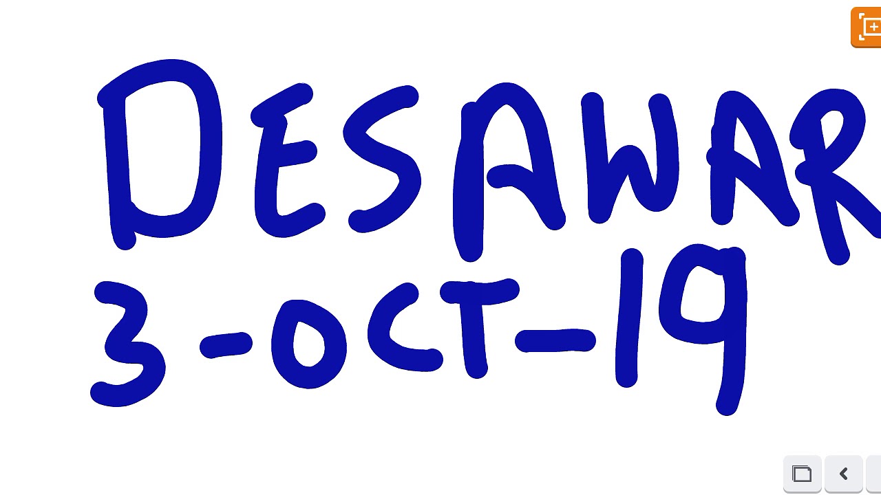 Desawar 03-10-2019 game sattaking - YouTube