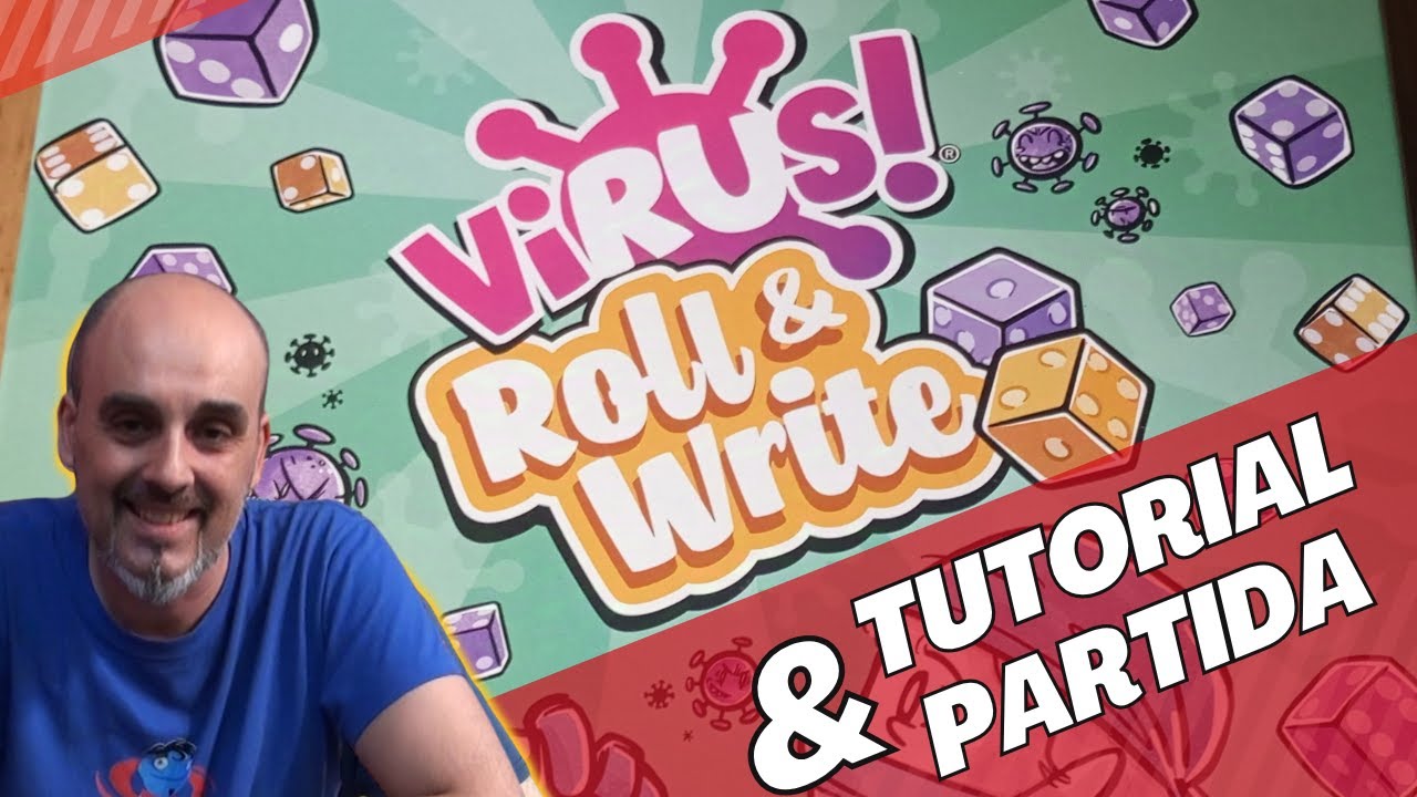 Virus Roll & Write 👉 Cómo jugar y partida - YouTube