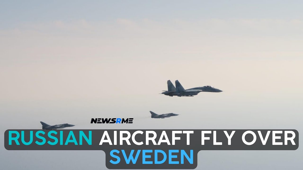 Russian aircraft fly over Sweden | Russia News | NewsRme - YouTube