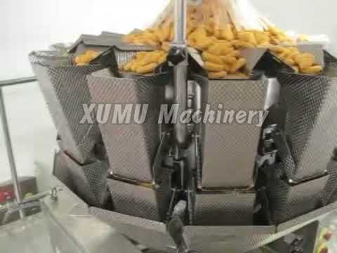 XUMU Machinery | Multi-head weigher Conveyor Packaging Line #vffs #conveyorsystems #packingmachine