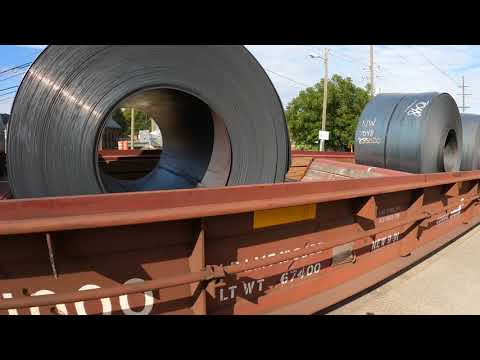 Triple Engine Action - CSX 3201. CSX 5349 & CSX 2742 - Hauling Freight ...