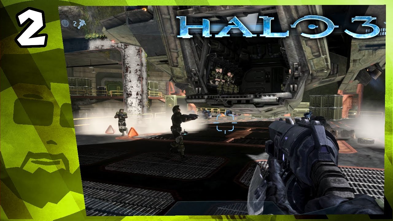 Evacuating the outpost! Cortana being sus... | Halo 3 | BigVlad BLIND ...