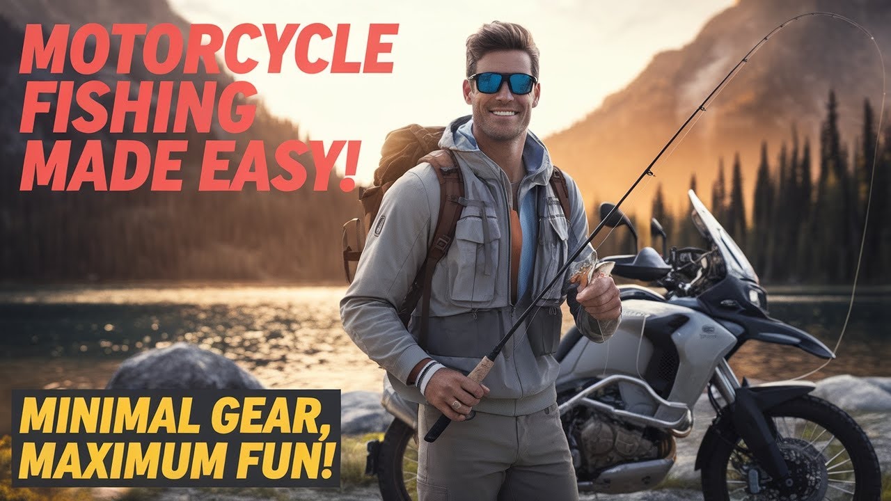 Ditch the Stress with a Motorcycle Fishing Adventure - E1 - YouTube