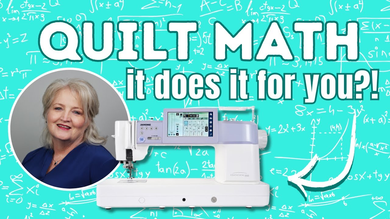 How to Use the Quilt Block Advisor on the Continental Janome M6 - YouTube