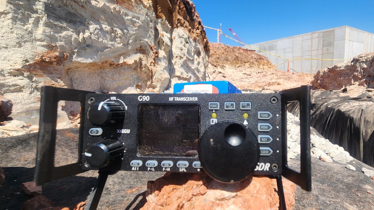 Tim Harper W5TAH is live HF portable from the trenches 7.130-7.135 LSB ...