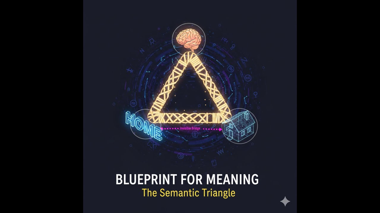 The Semantic Triangle Explained: How Language Creates Meaning - YouTube
