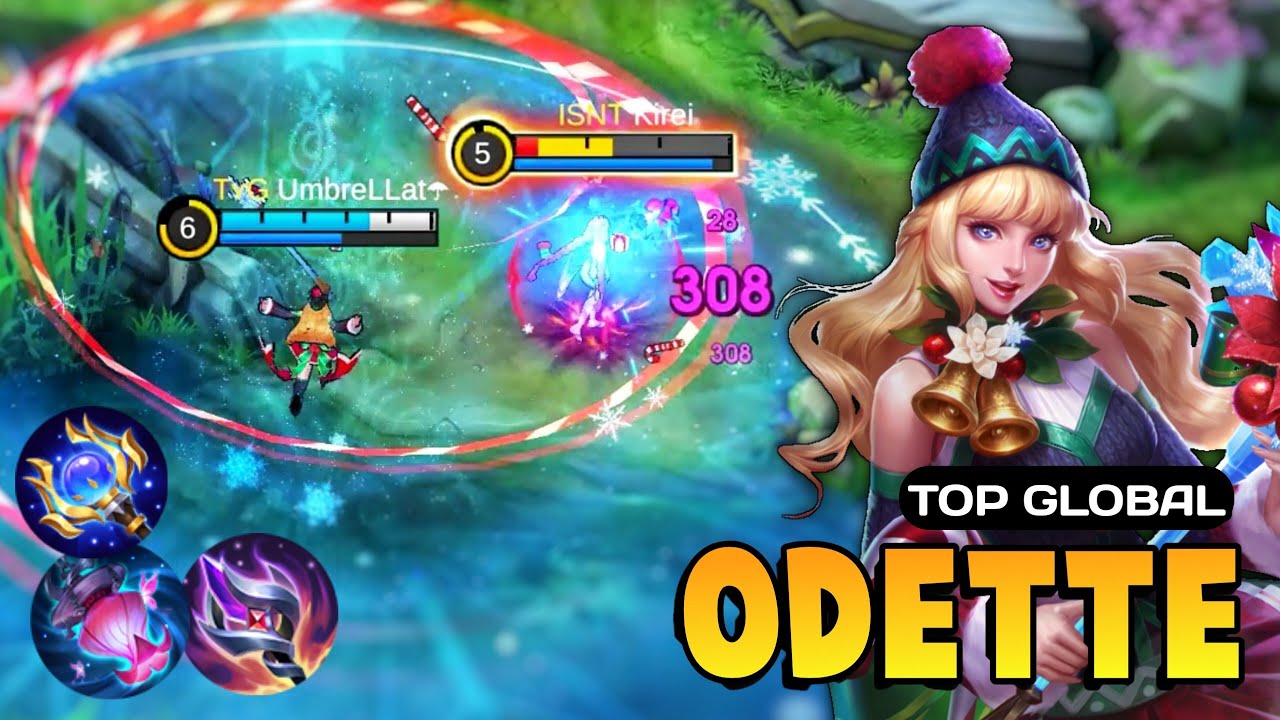 Odette Best Build 2025 [ Odette Top Global Gameplay ] Mobile Legends ...
