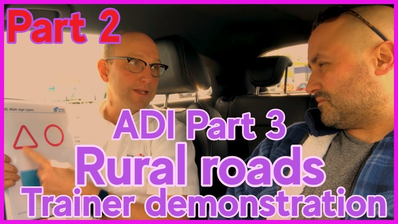 ADI Part 3 : Rural roads with limit points explained (Part 2) - YouTube