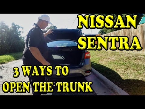 How To Access The Interior Of Nissan Sentra From Trunk