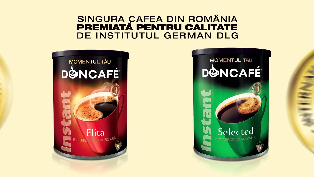 Doncafe Instant - premiat pentru calitate - YouTube