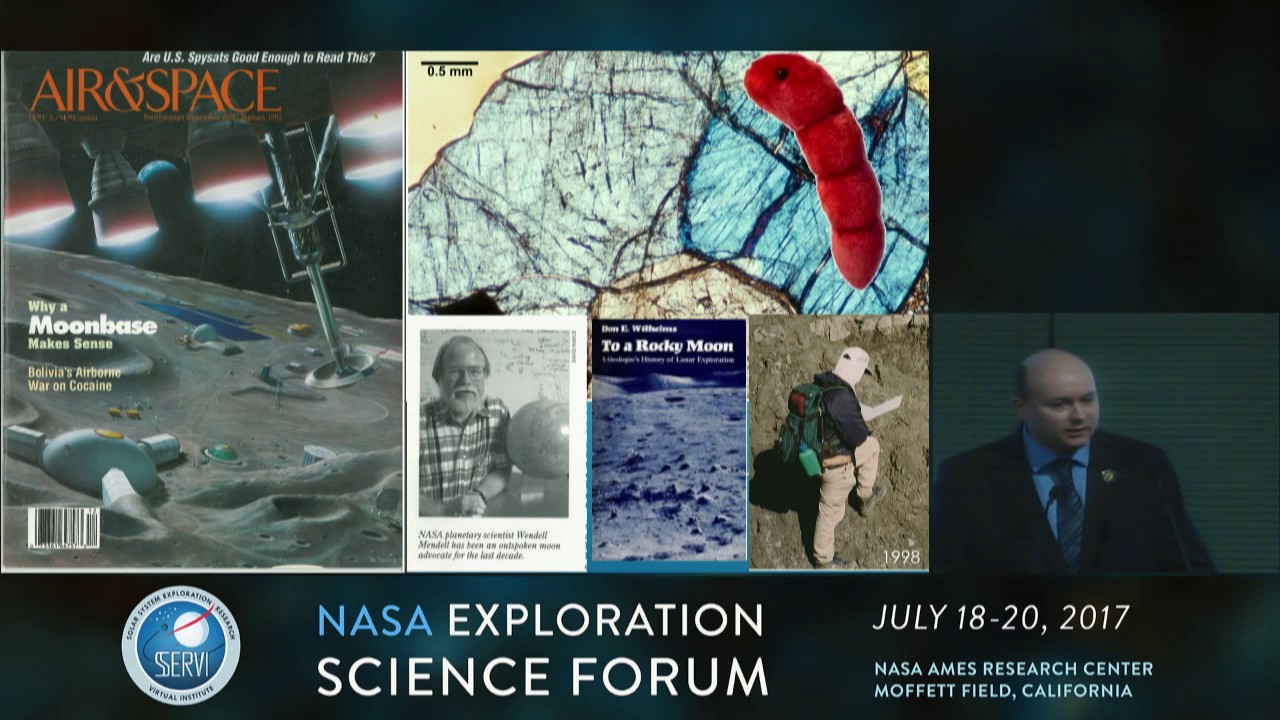 NASA Exploration Science Forum 2017 - Day 1 - Samuel Lawrence - YouTube