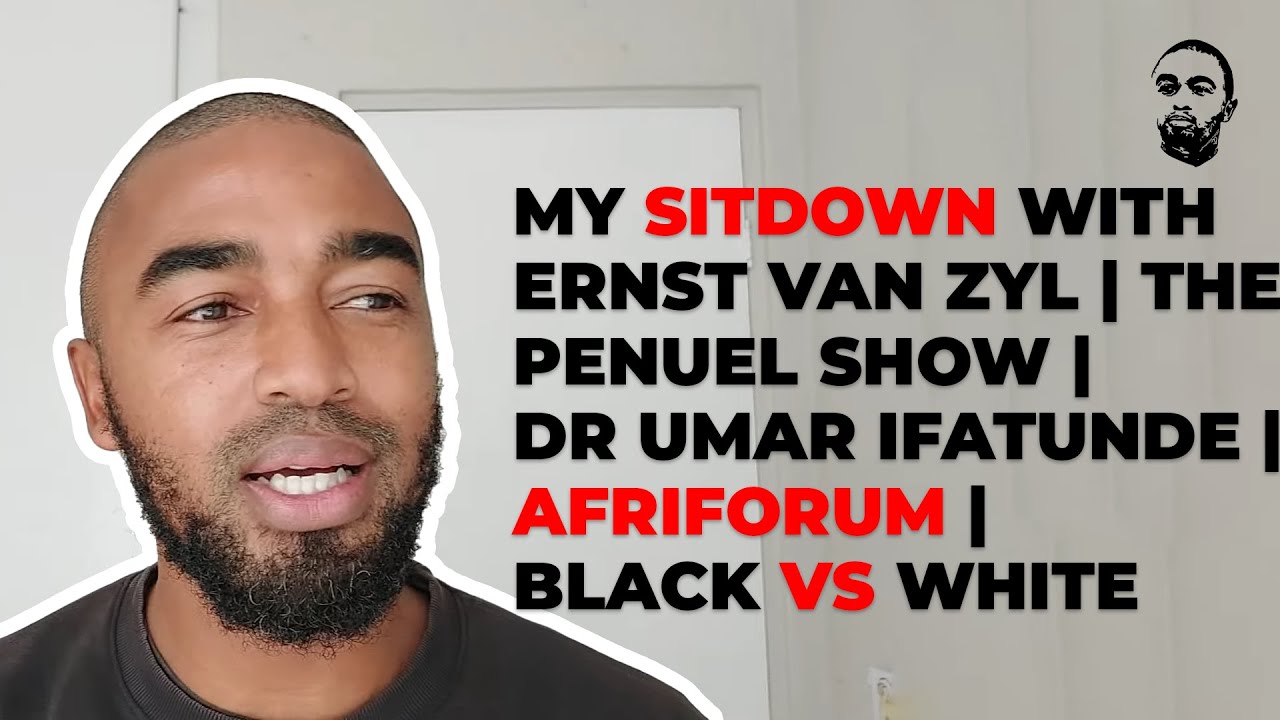 My Sitdown with Ernst van Zyl | The Penuel Show | Dr Umar Ifatunde ...