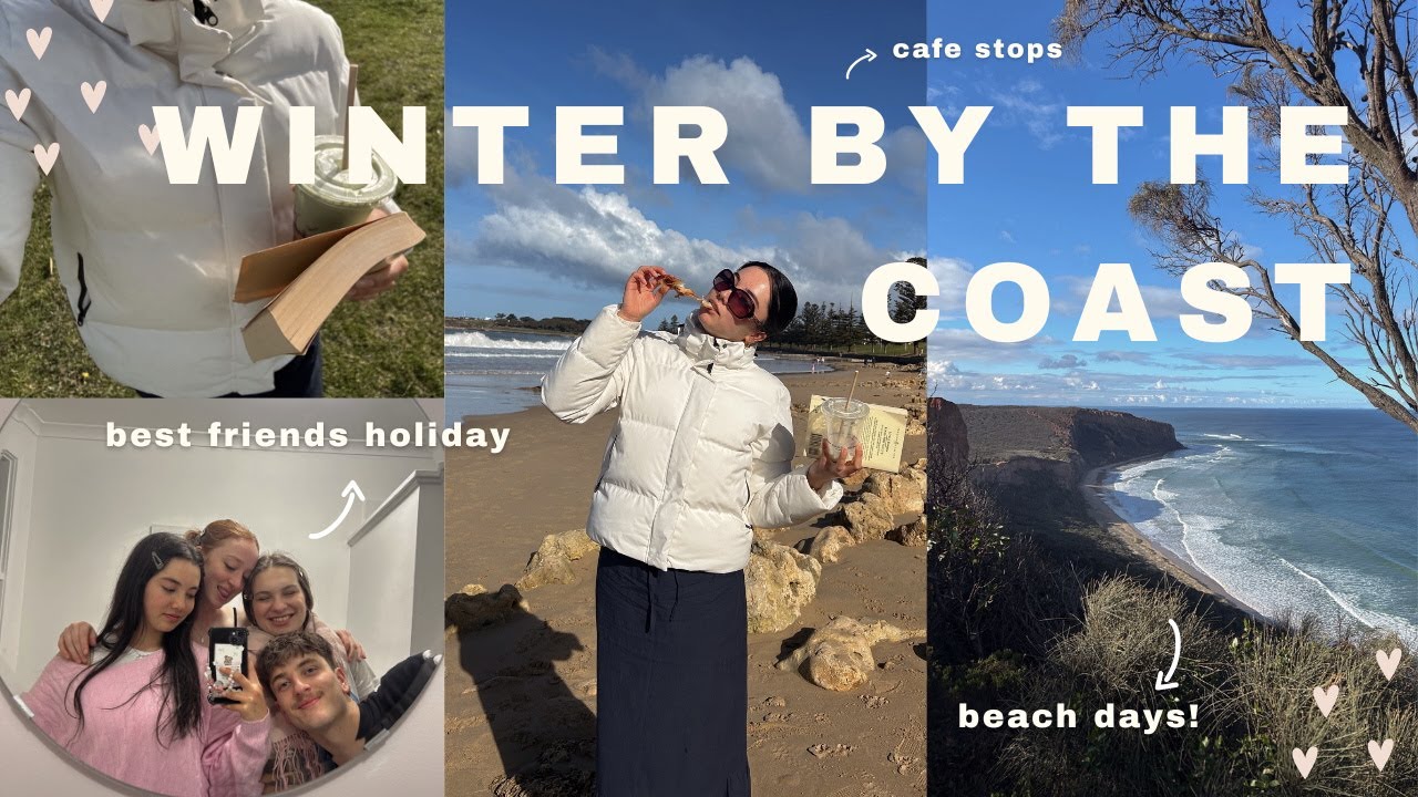 COASTAL DIARIES 🐚 | winter by the beach w/ my best friends - YouTube