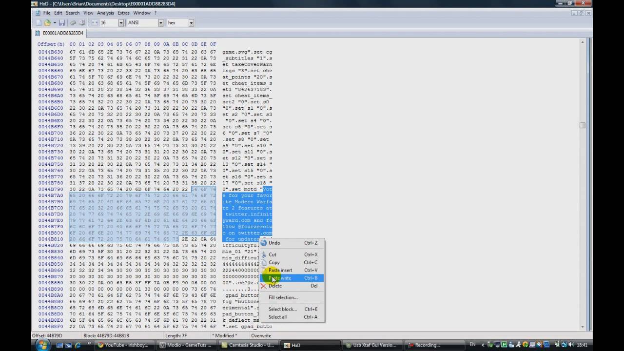 How To Mod Cod4 System Link And Main Menu Writing - YouTube