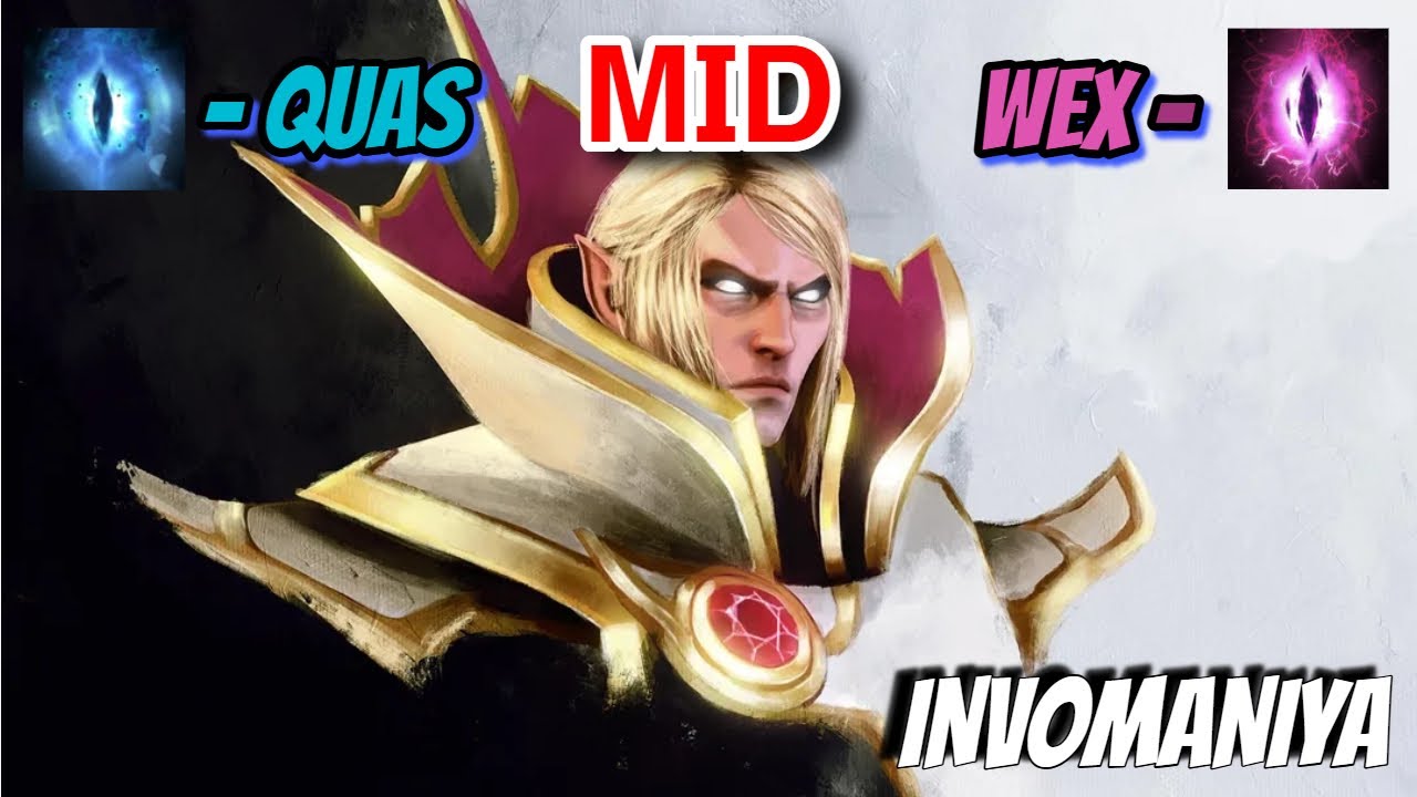 INVOKER MID QUAS WEX - YouTube