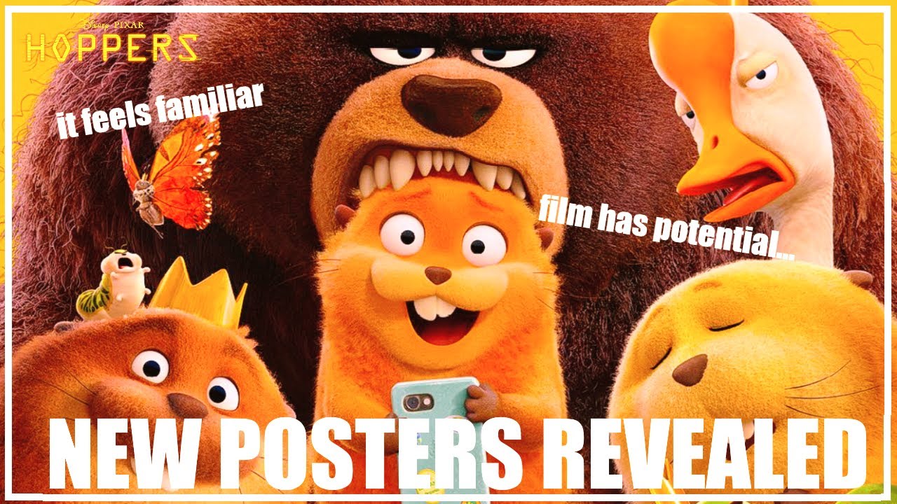 New Posters Released For Pixar's Hoppers! I NEWS I Filmtastic - YouTube