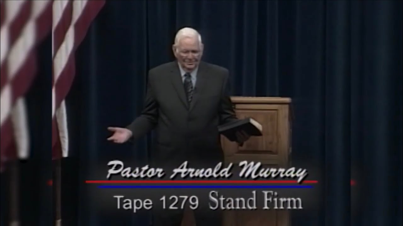 Stand Firm - Pastor Arnold Murray - YouTube