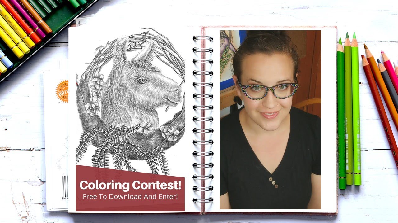 Fun Adult Coloring Contest! October Colouring And Prizes! - YouTube