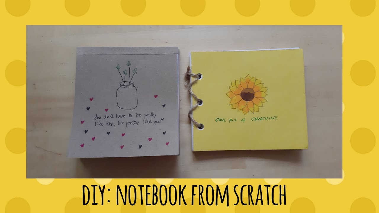 DIY: Notebook for back to school | how to upcycle unused and old ...