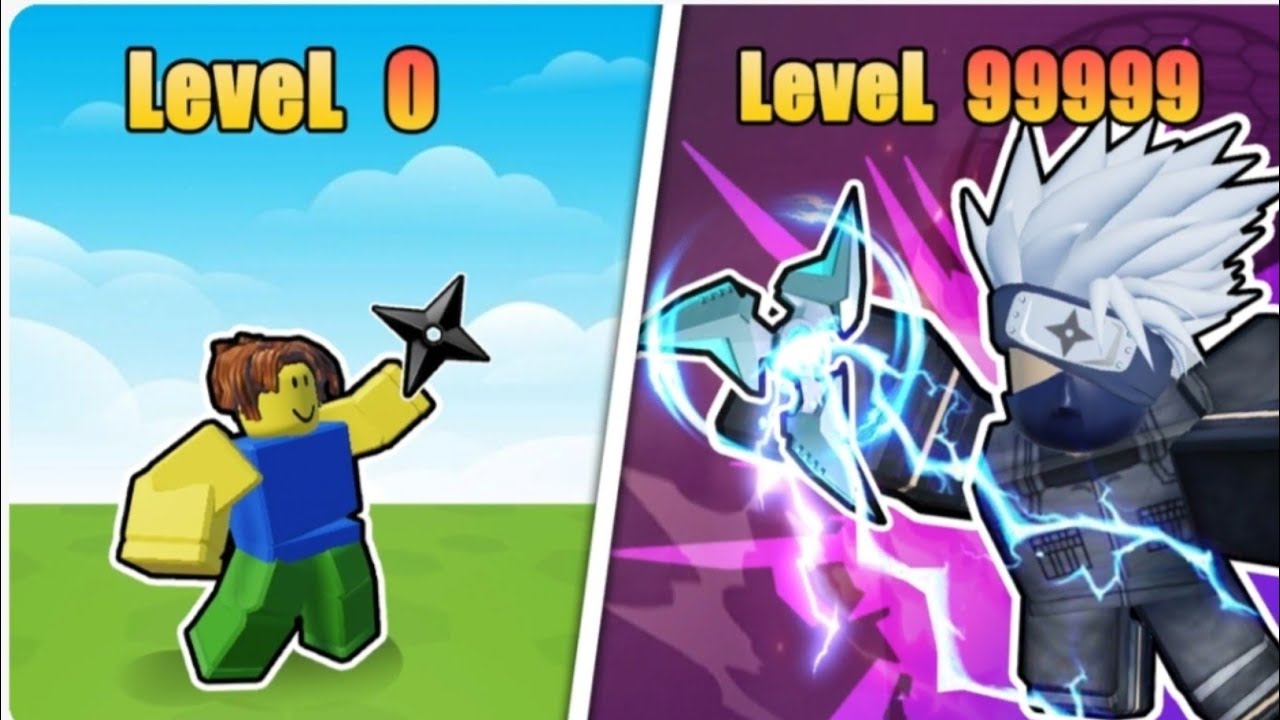 Level 0 to Level 99999 Ninja Star ⭐ 🥷 simulator. - YouTube