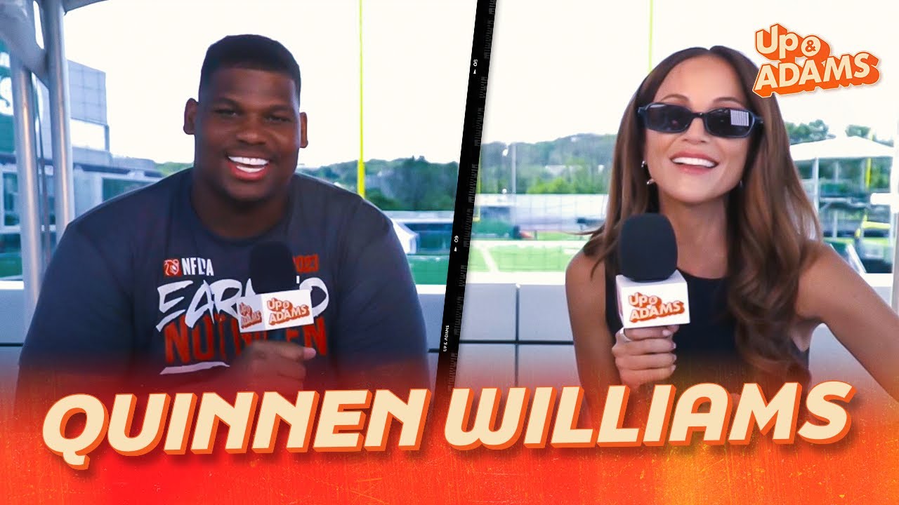 Quinnen Williams on Aaron Rodgers, Super Bowl Expectations, Candy, with ...