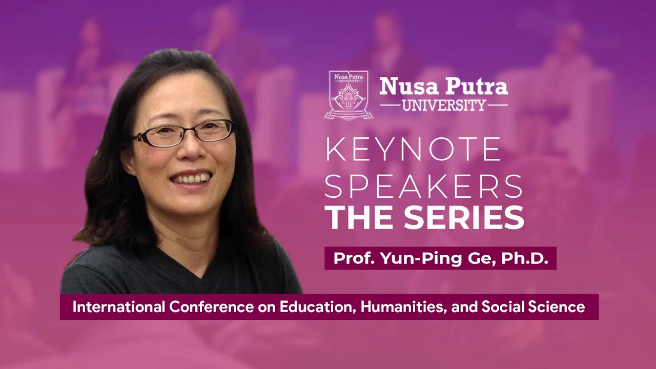 Prof. Yun-Ping Ge, Ph.D. - Multi Modal Literacy | International ...