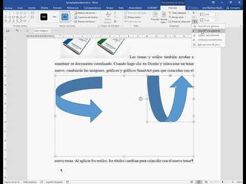 Insertar y modificar autoformas en Word - YouTube