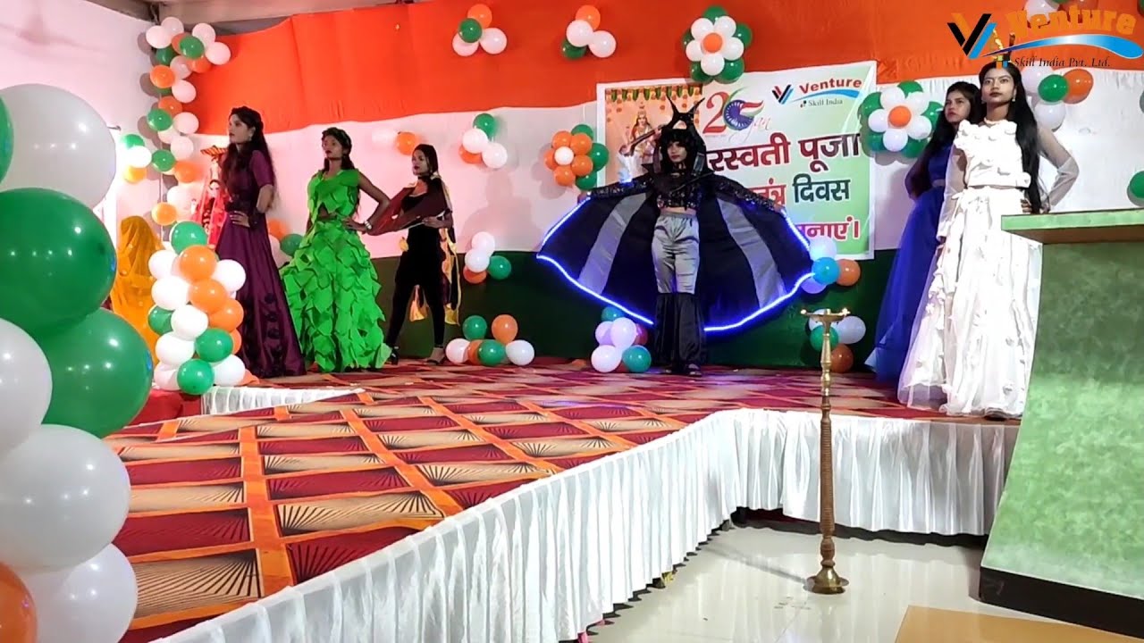 Nature & Technology Theme Fashion Show | Kanke | Venture Skill India ...