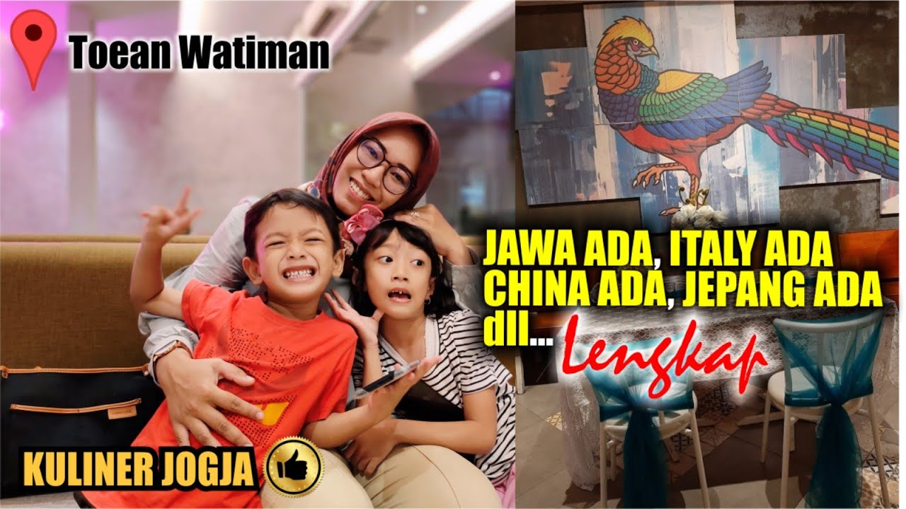 KULINER JOGJA - RESTO DENGAN MENU PALING LENGKAP DI JOGJA‼️ TOEAN ...