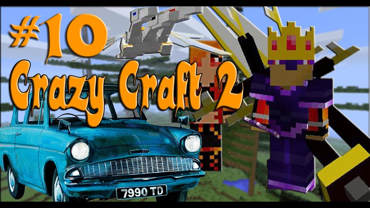 Minecraft:Crazy Craft 2 瘋狂世界生存-第二季 #10 勇進戰鬥塔 - YouTube
