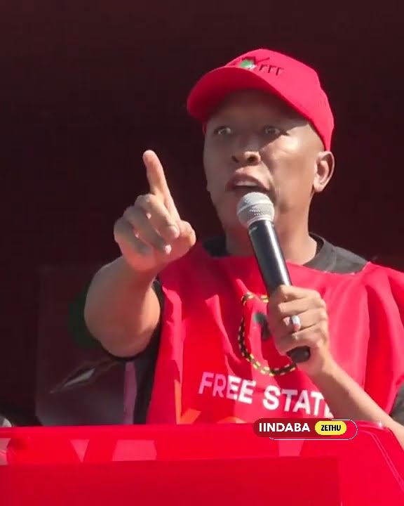 Inkokheli ye-EFF uJulius Malema uthi akasoze ayeke ukucula ingoma ...