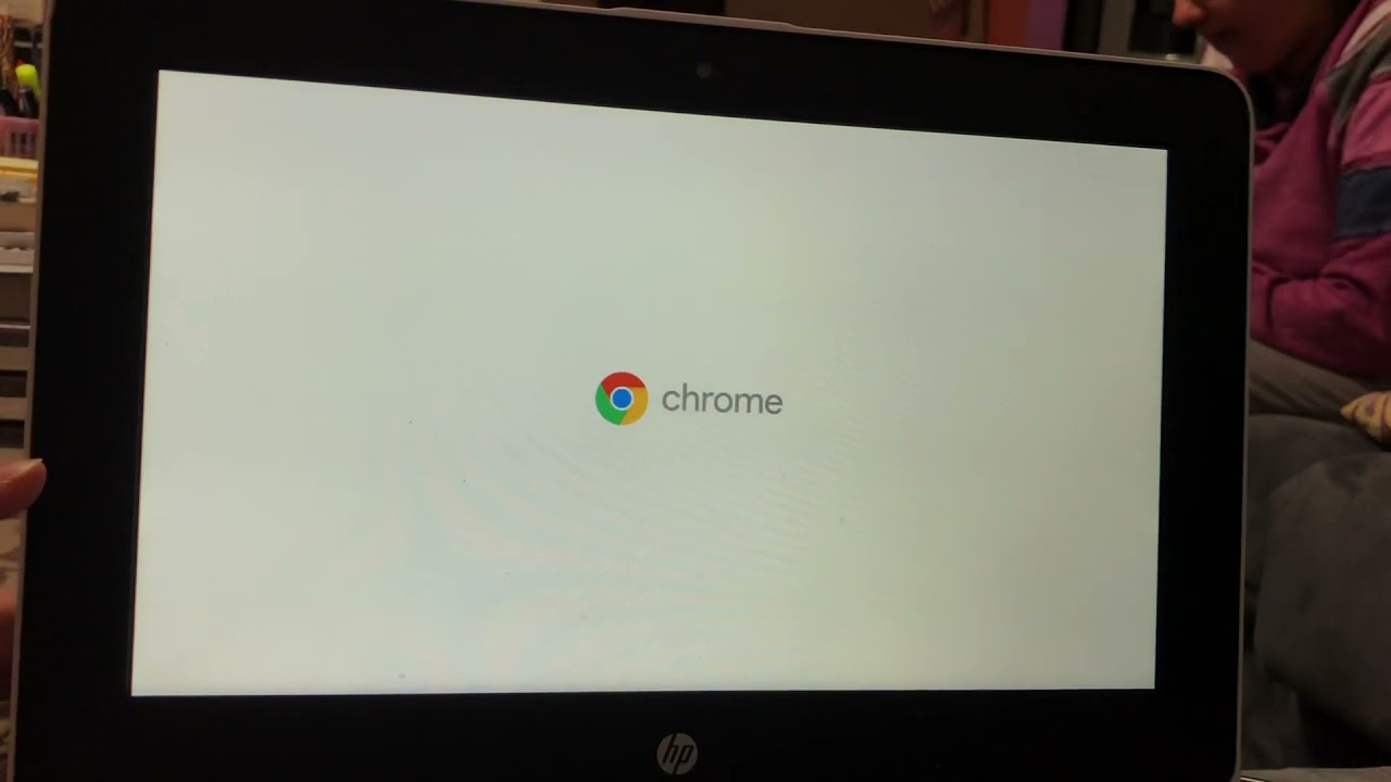 HP Chromebook Startup and Startup Sound - YouTube
