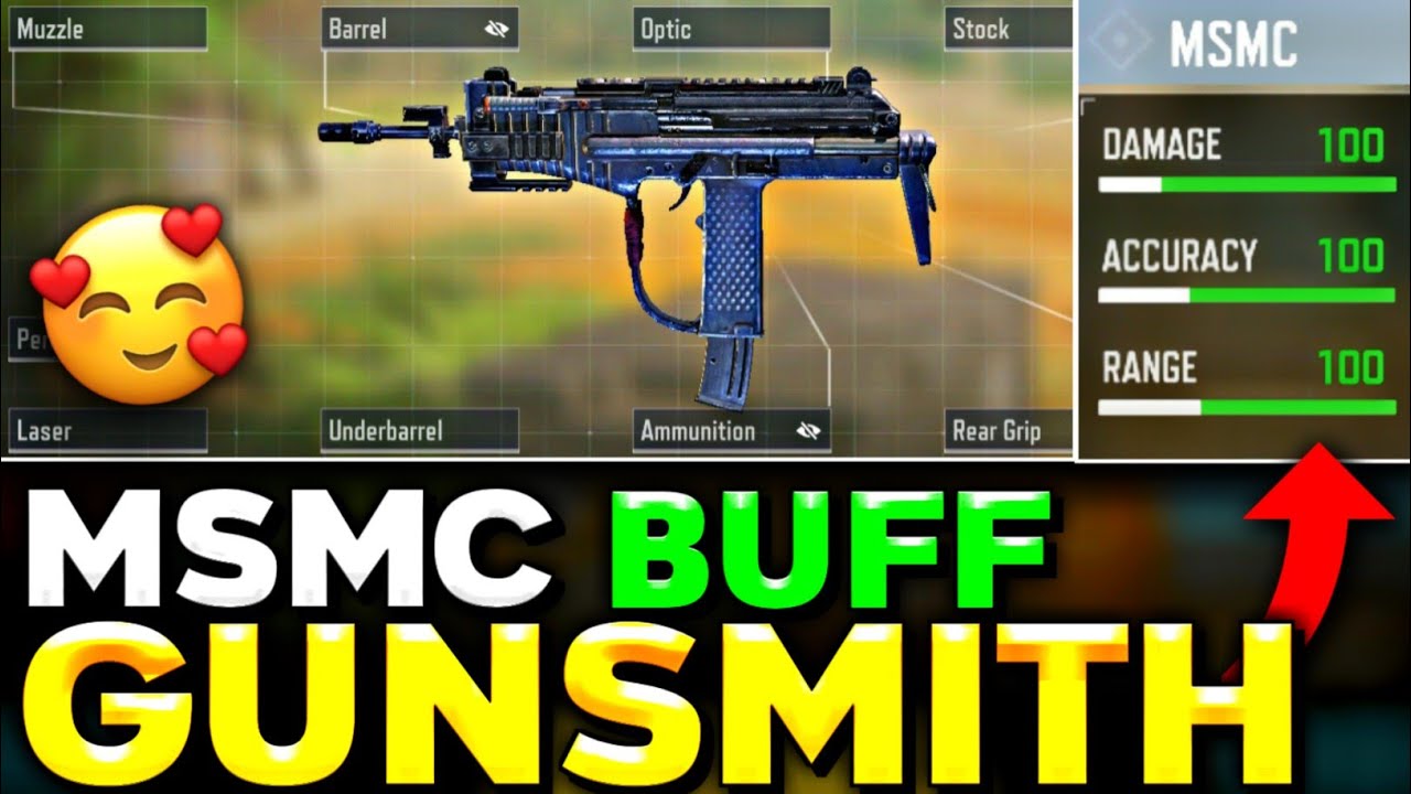 MSMC Best GUNSMITH in COD Mobile SEASON 7 (BUFF) | MSMC Best ...