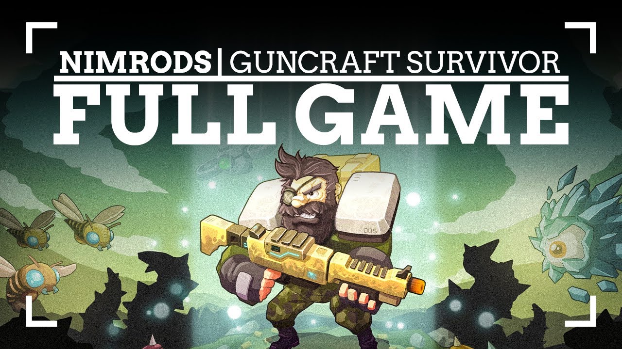 NIMRODS: GunCraft Survivor | FULL RUN with Grimm (and Bosses)🎮💪 - YouTube